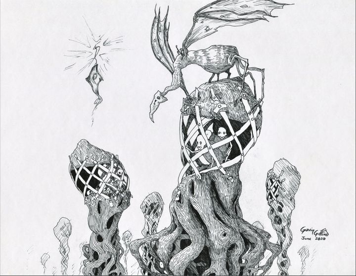 Rescue - Gavin Gifford Art - Drawings & Illustration, Fantasy ...