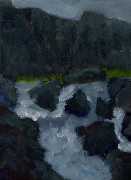 Water Flow - Creative Shamus - Paintings & Prints, Landscapes & Nature ... Water Flow - Creative Shamus - Paintings & Prints, Landscapes & Nature ...