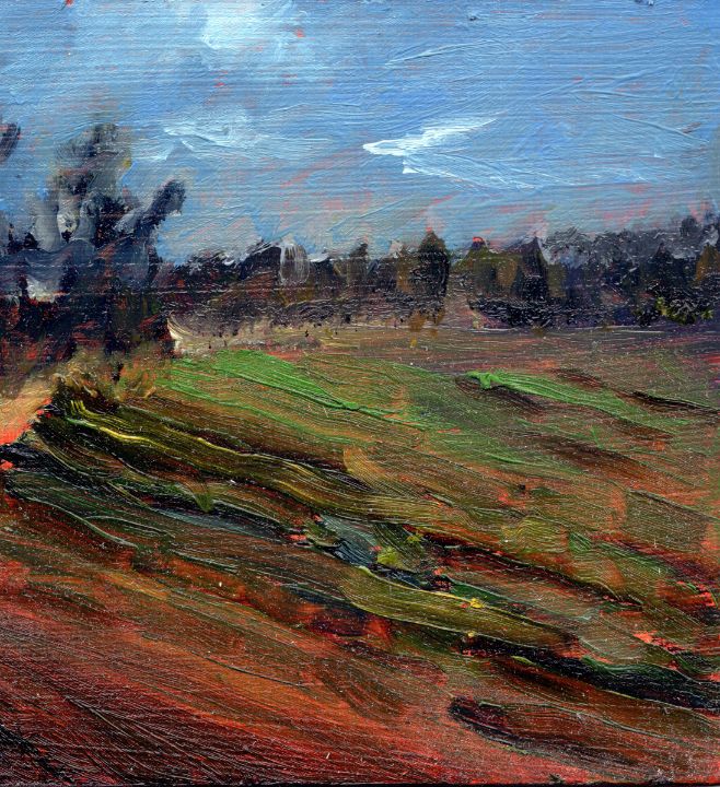 Harvest Horizons - Creative Shamus - Paintings & Prints, Landscapes ...