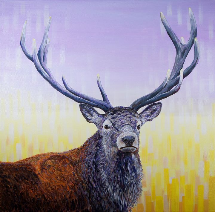 Red Deer Stag - Designsupremacy - Paintings & Prints, Animals, Birds ...