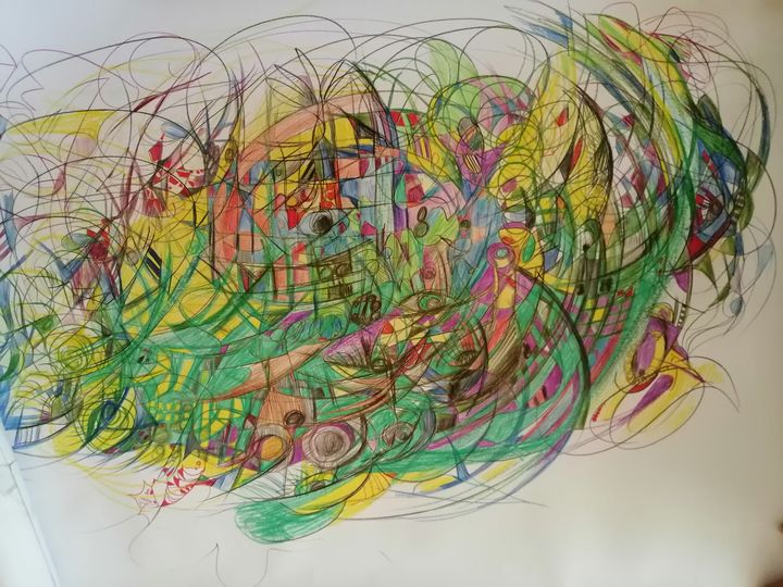 Abstract Imagination - Maria Sotirova Yanakieva - Paintings & Prints ...