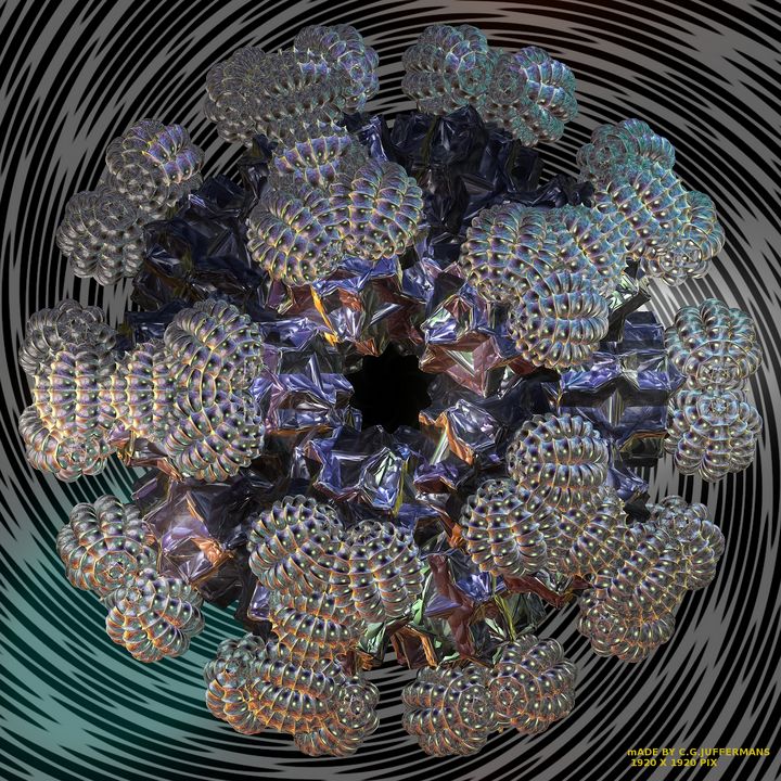 Fr.2002 Multiheaded monster (2) - Fractal art - Digital Art & AI ...