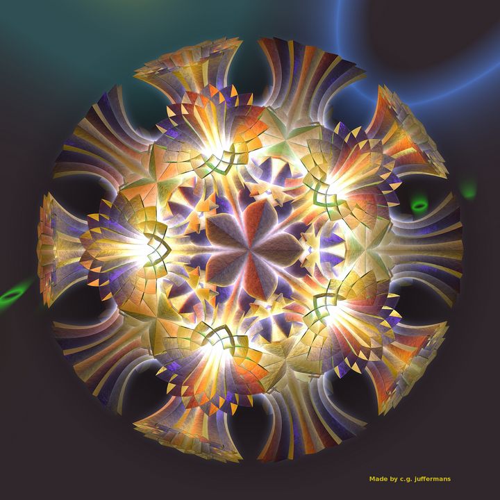 Fr.2006 ceiling light armature - Fractal art - Digital Art, Abstract ...