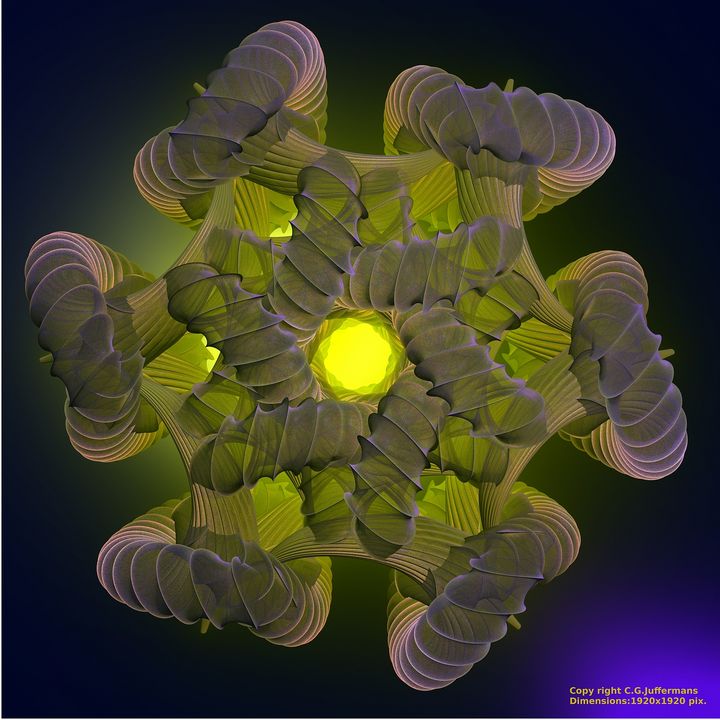 Fishing nets in the dark - Fractal art - Digital Art & AI, Abstract ...