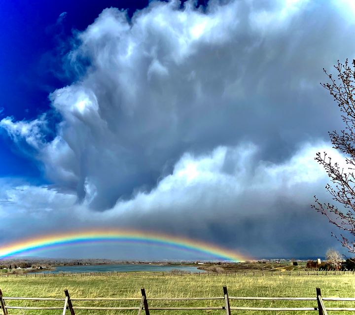 Low Rainbow in Colorado - Elle Delaney - Photography, Landscapes ...