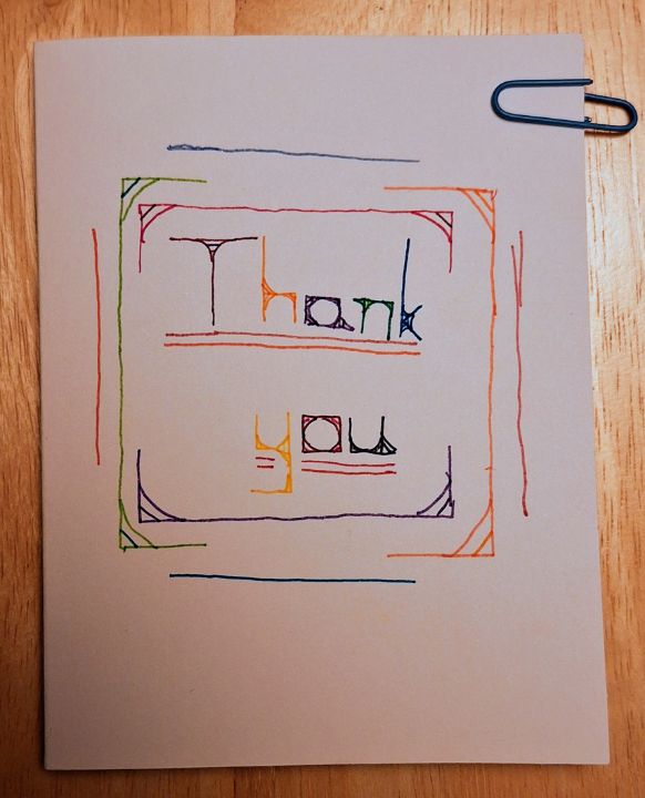 Corner thank you card - Far Art Project - Drawings & Illustration ...