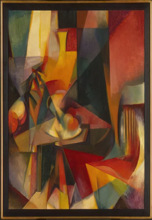 Synchromy No. 3 - Synchromism - ZIDOX - Paintings & Prints, Abstract ...