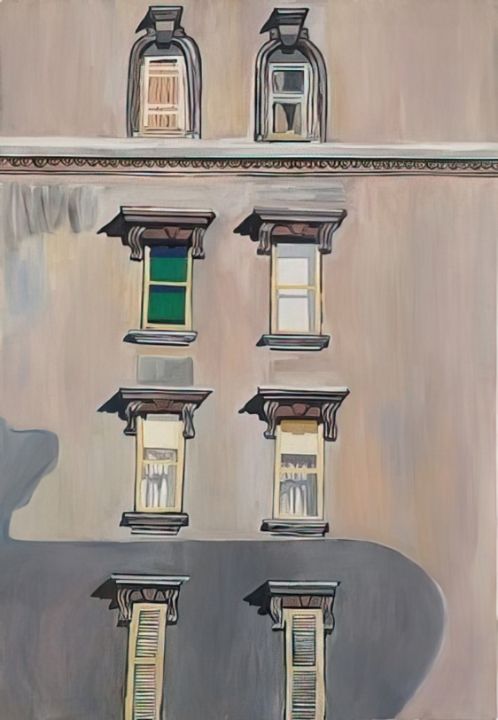 Windows no. 2 - ZIDOX - Paintings & Prints, People & Figures, Portraits ...