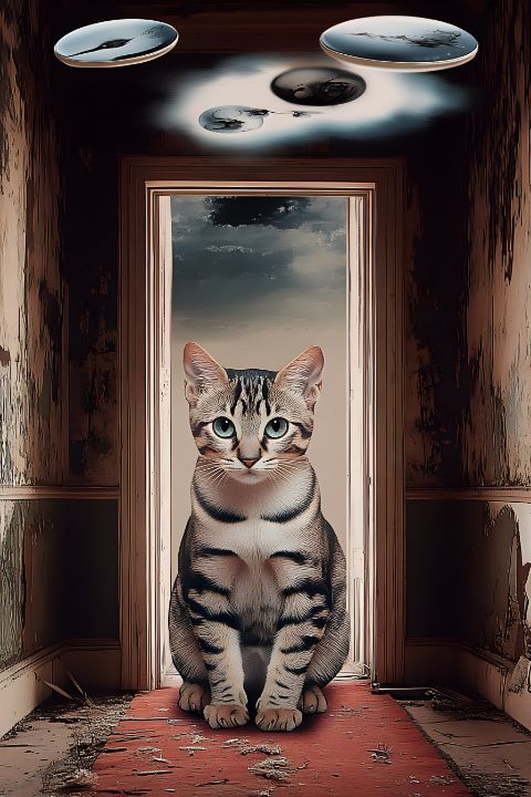 Feline Realms of Surrealism (2/2) - Vythryd Arts - Digital Art & AI ...