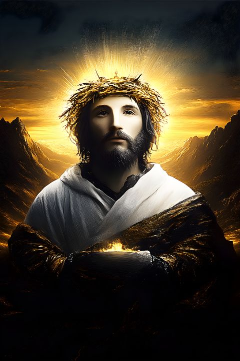 Divine Illumination - Vythryd Arts - Digital Art & AI, Religion ...