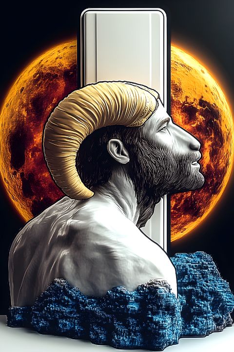 Celestial Gatekeeper - Vythryd Arts - Digital Art & AI, Abstract ...