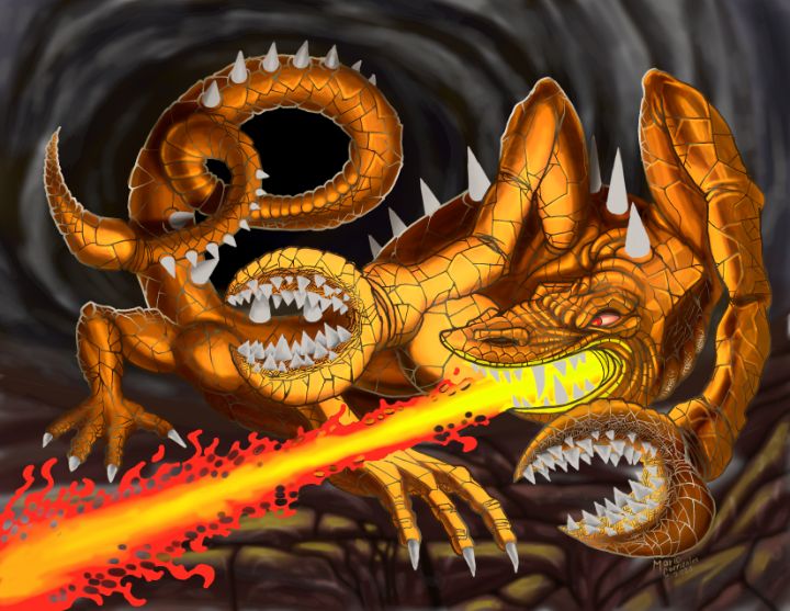 Volcanic Crab Lizard - Mario Carrizales - Digital Art & AI, Animals ...