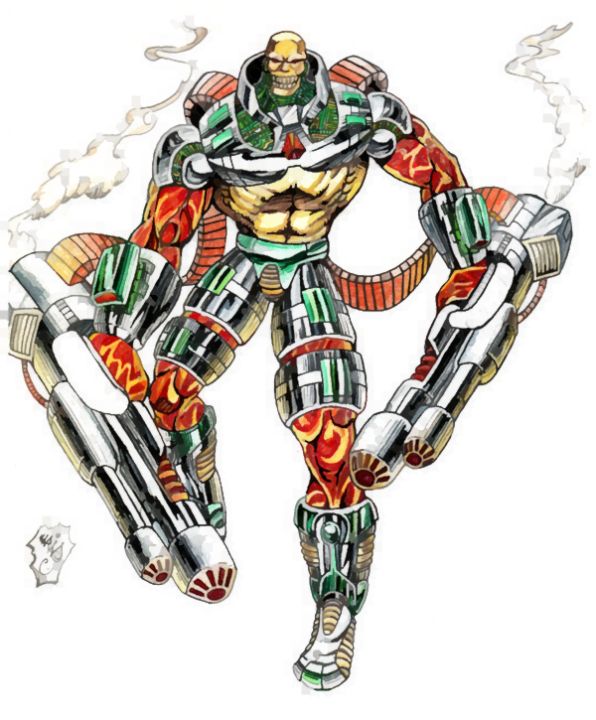 Cyborg Robot Vigor - Mario Carrizales - Digital Art & AI, People ...