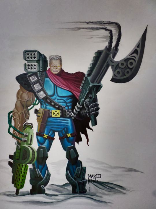 Cable Fan Art - Mario Carrizales - Digital Art, People & Figures ...