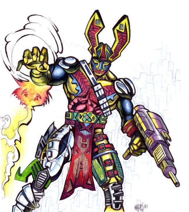 Admiral Armed Spell caster - Mario Carrizales - Digital Art & AI ...