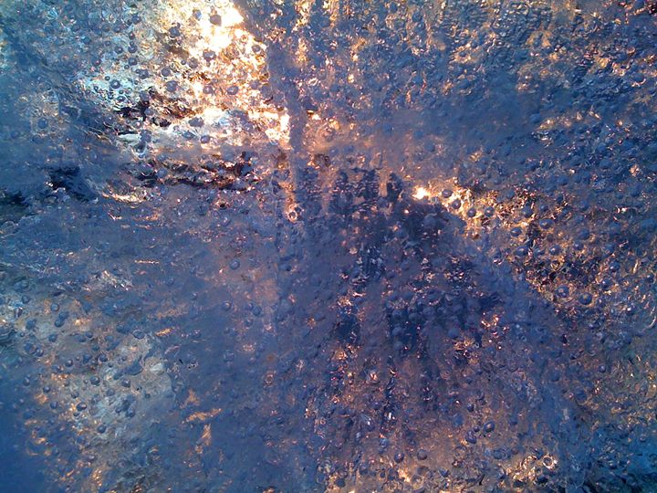 Sunset on Ice - David Kniola Creations - Photography, Abstract, Color ...