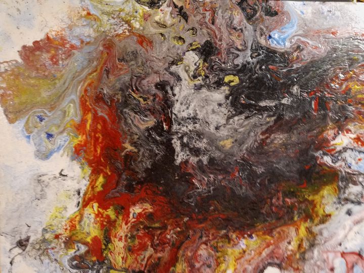 Painting of my thoughts. - Peripheral visions"a new way to look at art ...