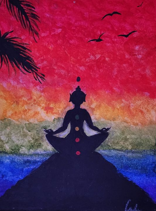 Place of Peace, Pause in Time - C.CRUZ - Paintings & Prints, Religion ...