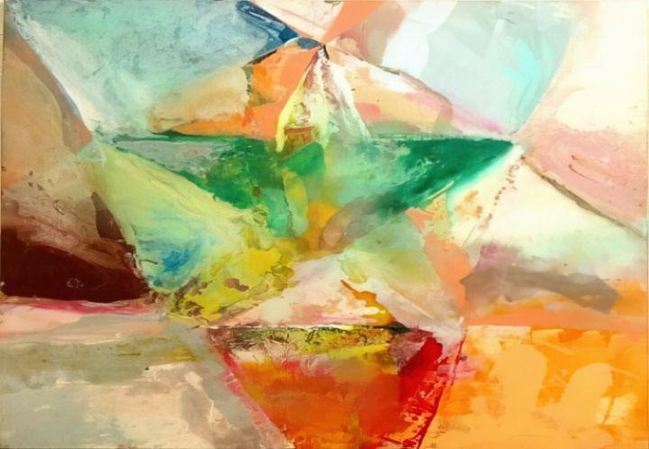 Allstar Galilee - 1970 - Stephen Mueller - Paintings & Prints, Abstract ...