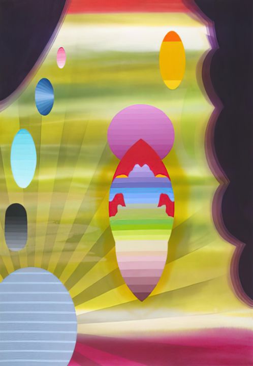 Roland - 2010 - Stephen Mueller - Paintings & Prints, Abstract, Color ...