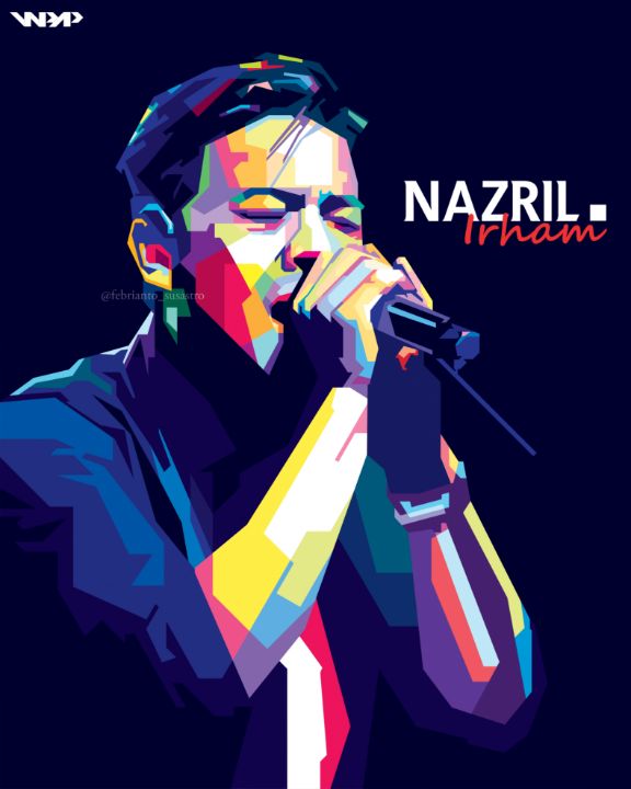 WPAP Ariel (Nazril Irham) - WPAP Susastro - Drawings & Illustration ...