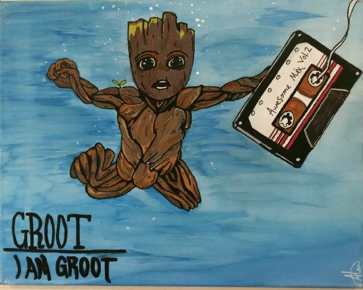 Nirvana - The experimental artist - Paintings & Prints, Childrens Art ...