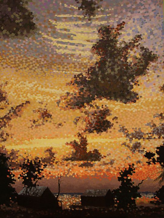 Smiling back at you - Gordon Solomon Gallery - Paintings & Prints ...