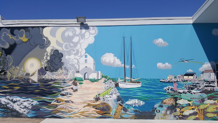 Message in the mural (1880-1945) - Gordon Solomon Gallery - Paintings ...