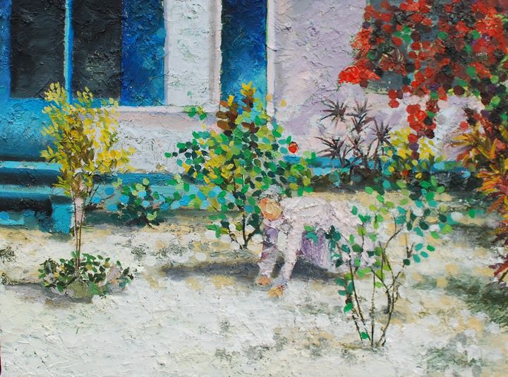 Yard so clean - Gordon Solomon Gallery - Paintings & Prints, People ...