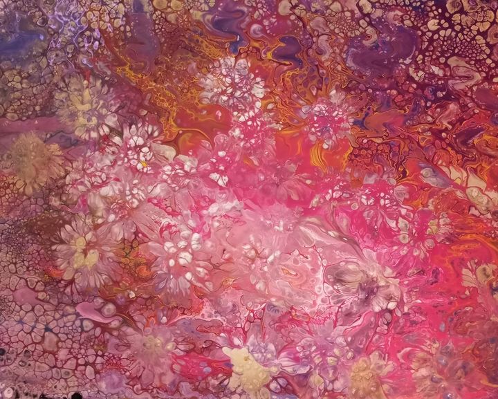 Flower Spray - Introvert Expressions - Paintings & Prints, Flowers ...