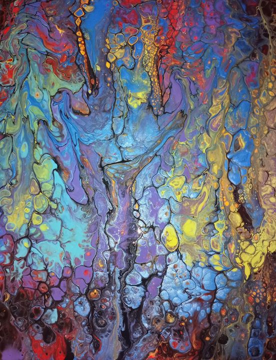 Meltdown - Introvert Expressions - Paintings & Prints, Abstract, Other ...