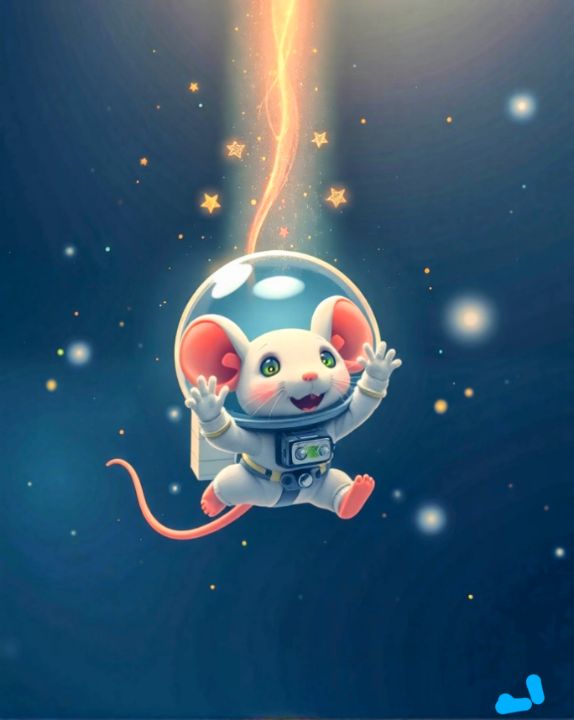 Hi I'm 'SQUEAKY' - RW-STUDIO_Collection-SERIES - Paintings & Prints, Childrens Art, Disney - ArtPal