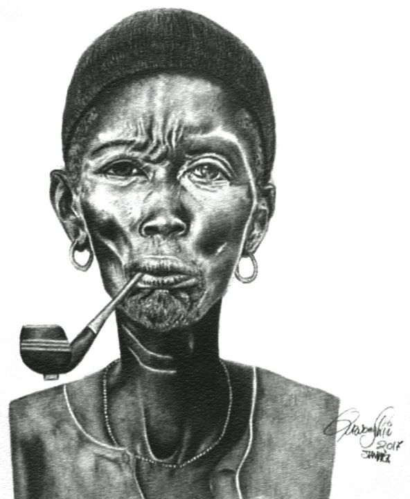 warrior ape - quewong chin - Drawings & Illustration, Childrens Art ...