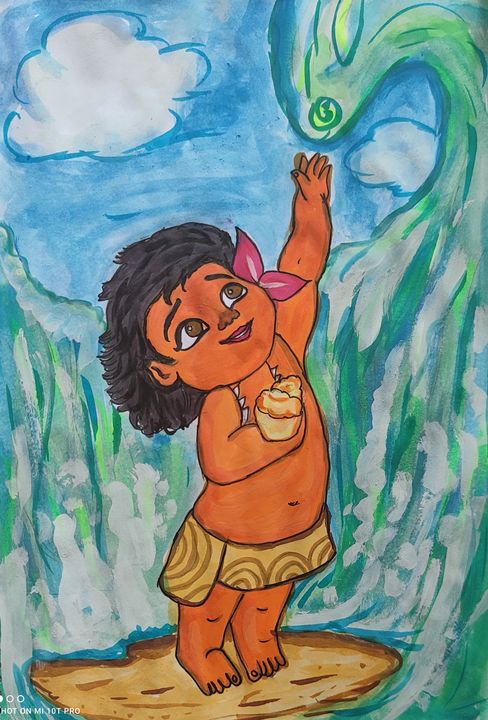 Cute Cartoon - Aparna Kokane - Paintings & Prints, Places & Travel ...