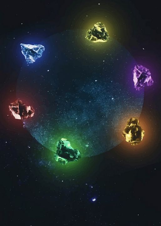 Infinity stones - Metays - Digital Art, Childrens Art, Comics - ArtPal