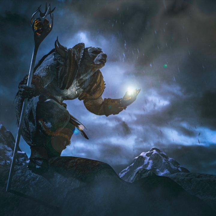 Storm Singer - Nevermore Productions - Digital Art & AI, Fantasy ...