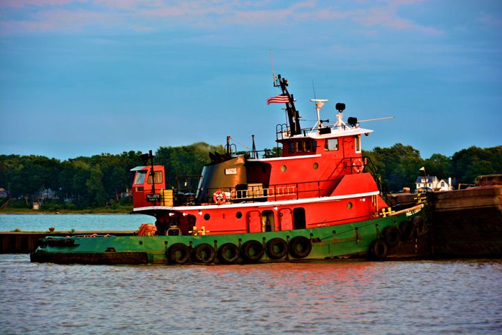 Colorful Tug Boat - Richard W. Jenkins Gallery - Photography, Vehicles ...