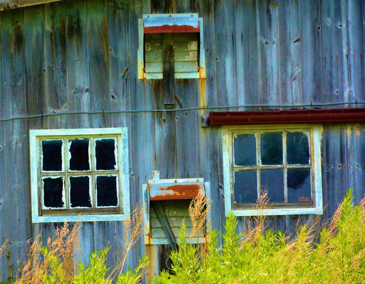 Old Barn Windows - Richard W. Jenkins Gallery - Photography, Buildings ...