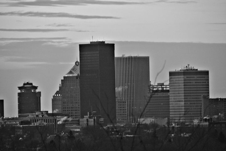 Rochester Skyline - Richard W. Jenkins Gallery - Photography, Buildings ...