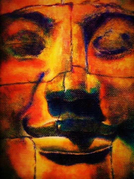 Hare-Lipped Buddha - Alan Wellikoff Artist - Paintings & Prints, Places ...