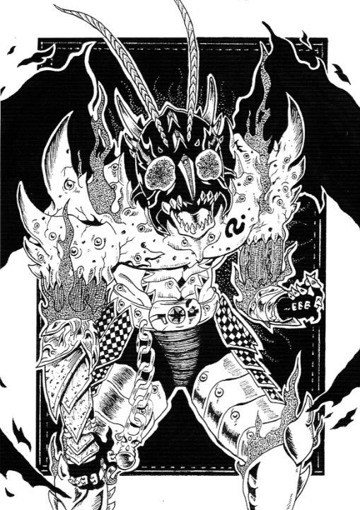 Kamen Rider Black demonize Artwork - hwa's paintings - Drawings ...