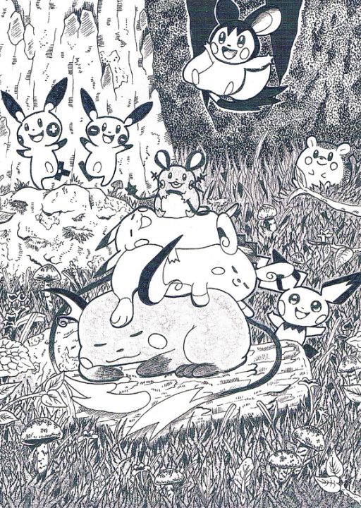 Pokemon Lightning Artwork - hwa's paintings - Drawings & Illustration ...