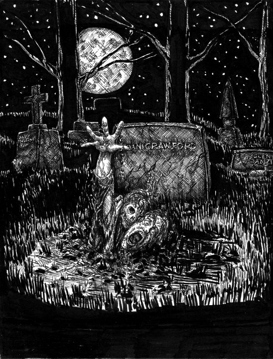 Risen From The Grave - Nate's Illustration and Art - Drawings ...