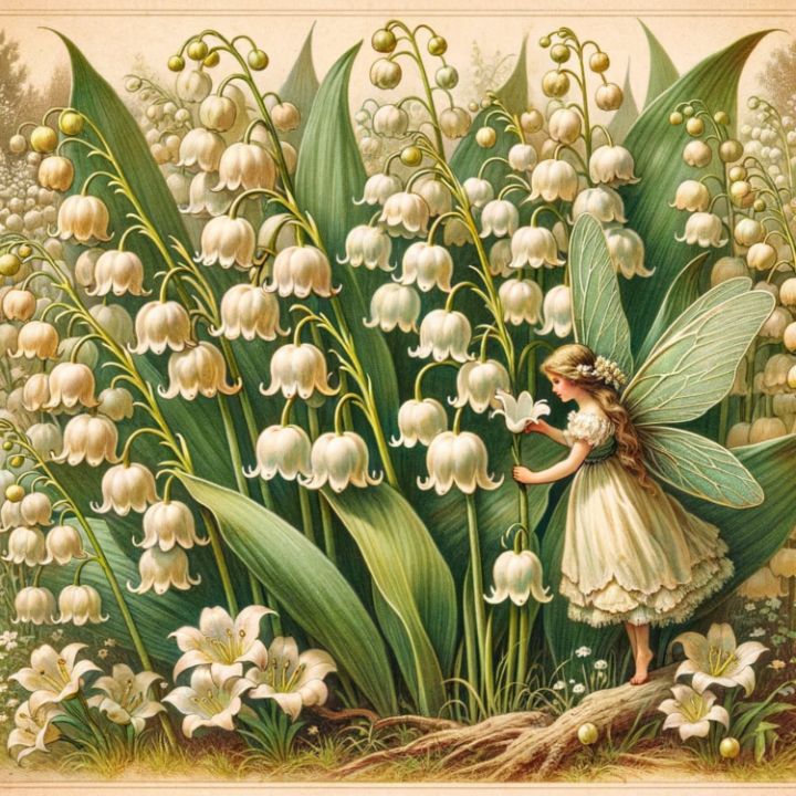 Whispers of the Lily Bell Fairy - Estelle Printworks - Digital Art & AI ...