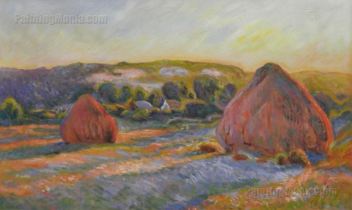 Wheatstacks (End of Summer) Monet - PaintingMania - Paintings & Prints ...