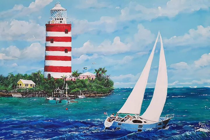 SAIL AWAY - ABACO ARTS & CRAFTS - Paintings & Prints, Landscapes ...