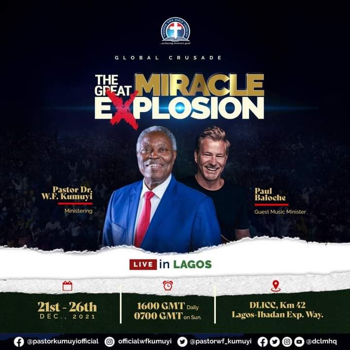 GLOBAL CRUSADE FOR MIRACLE EXPLOSION - CHIBUIKE NWOKE - Photography, Religion, Philosophy ...