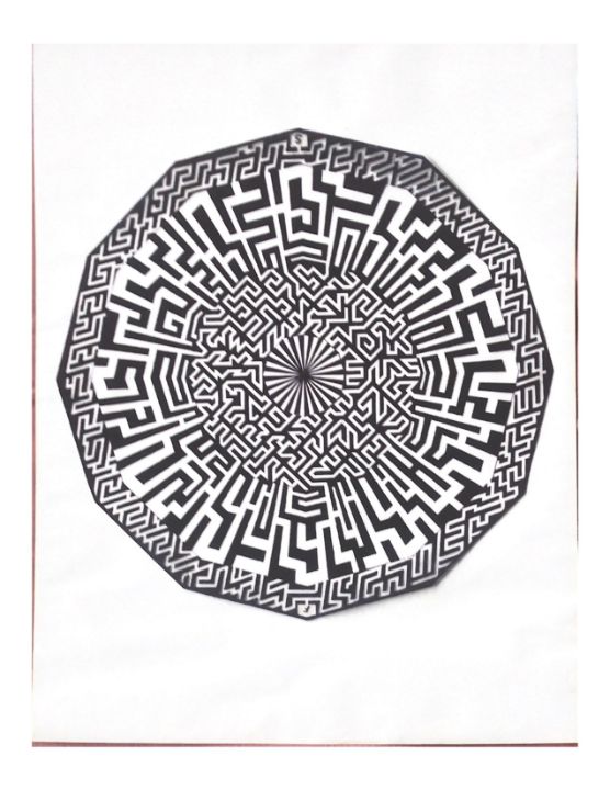 Pizza labyrinth - MVDesigns - Drawings & Illustration, Still Life ...