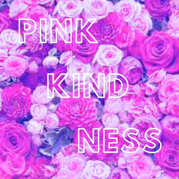 Pink Kind Ness - Nabiha Art - Drawings & Illustration, Abstract ...