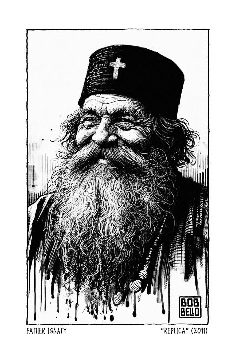 Father Ignaty - The Sci-Fi World of Bob Bello - Drawings & Illustration ...